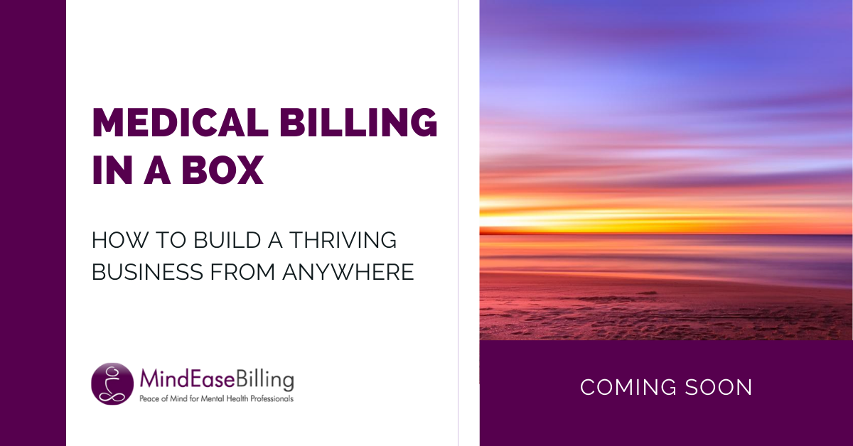 medical billing in a box - MindEase Billing